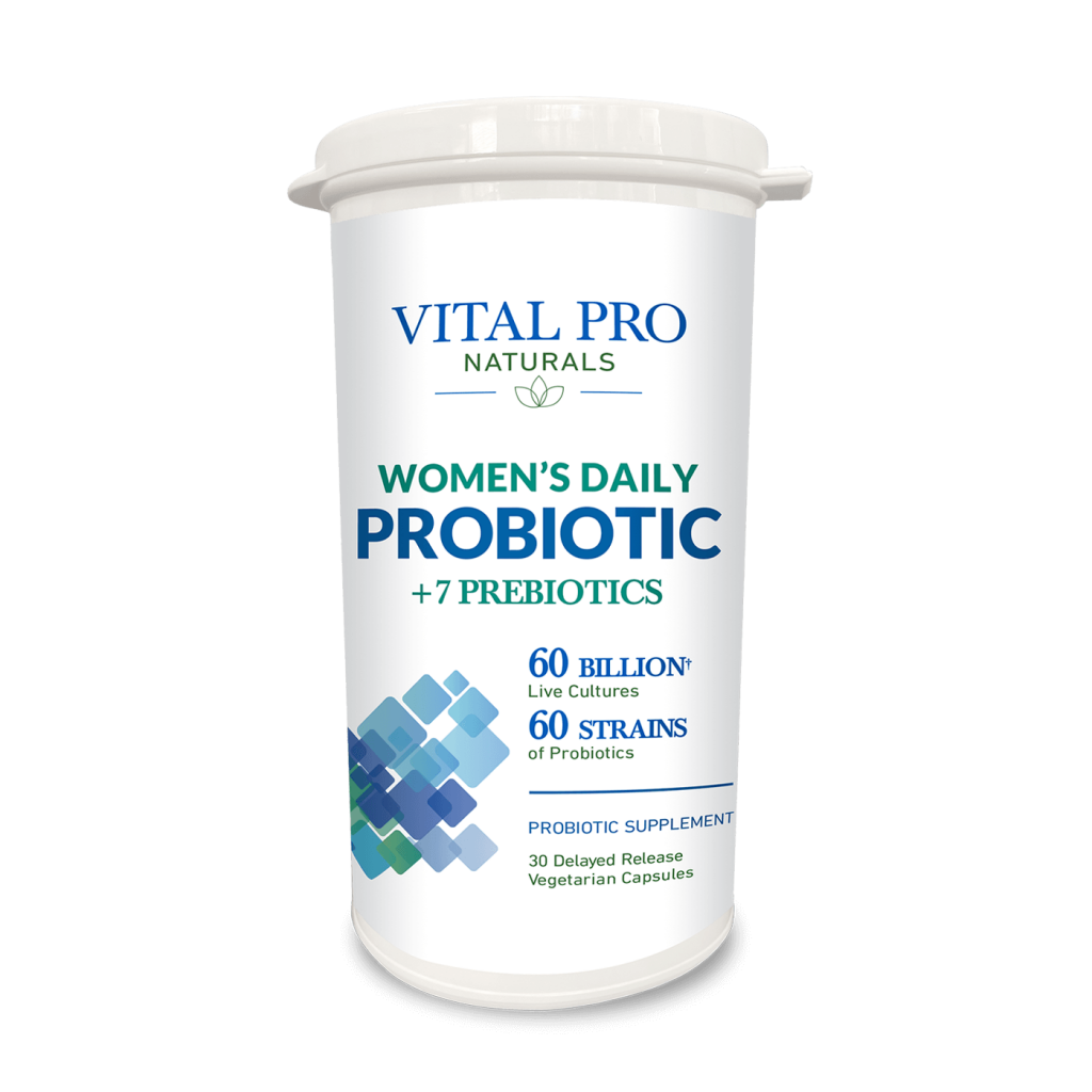 Women’s Daily Probiotic + 7 Prebiotics – Vital Pro Naturals